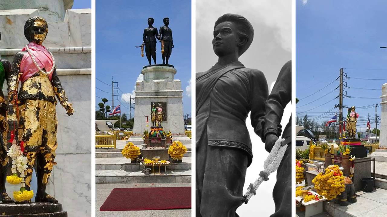 TD15 อนุสาวรีย์ท้าวเทพกระษัตรี-ท้าวศรีสุนทร (Phuket Heroines Monument ...