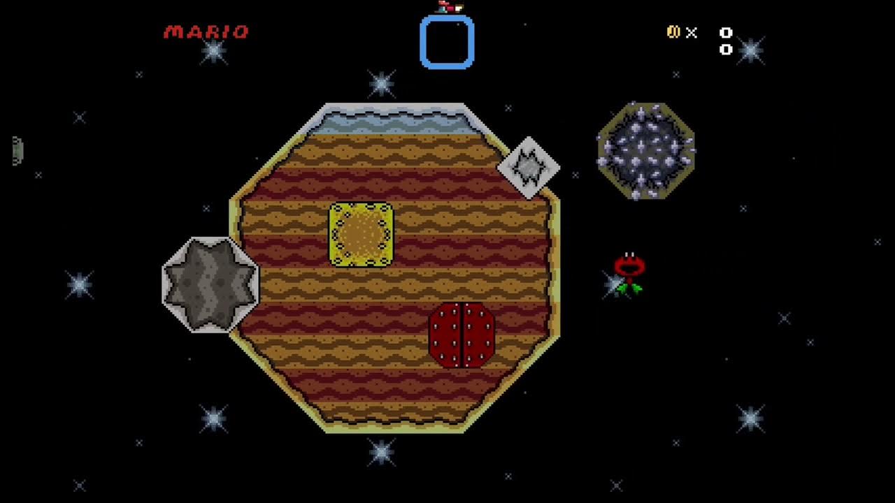 The Solar System in Super Mario Construct - YouTube