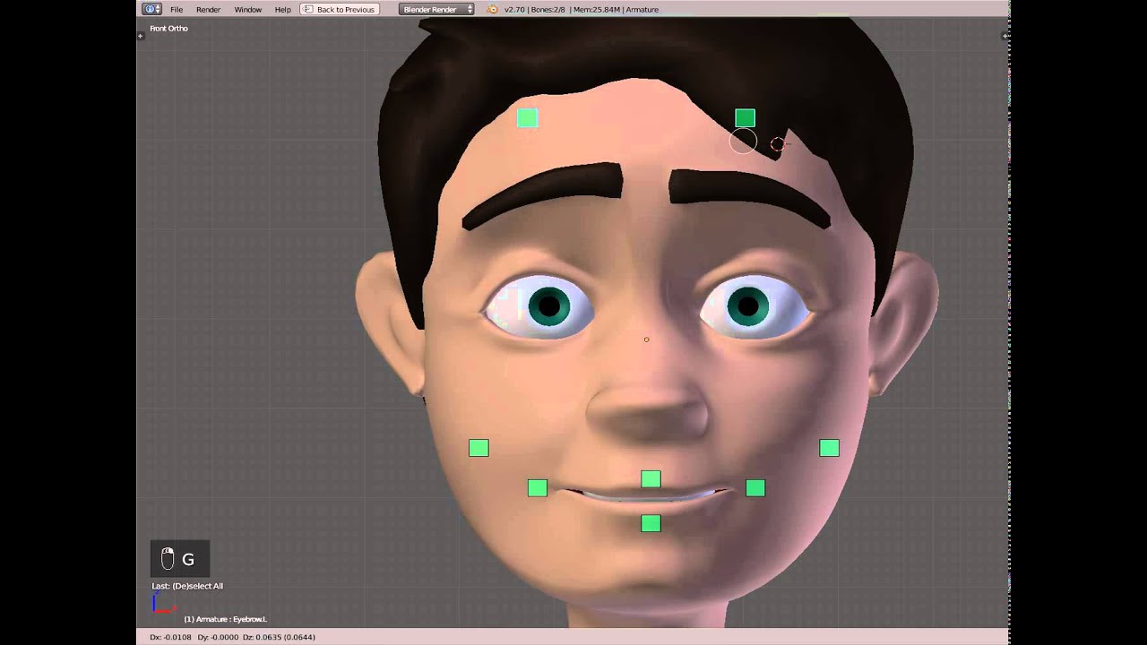 Face rigging - Test Rigging - YouTube
