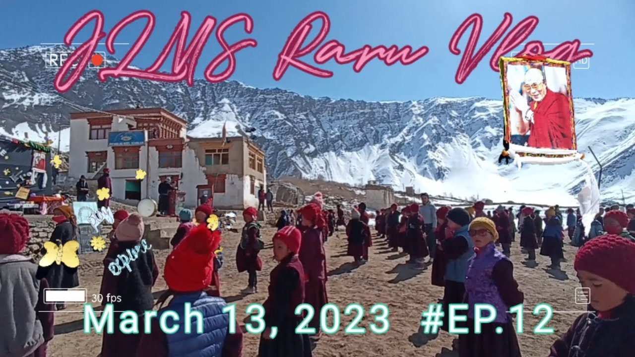 Welcome Ceremony of JLMSians Raru #zanskar #jlms #ladakhschool @radhiii ...