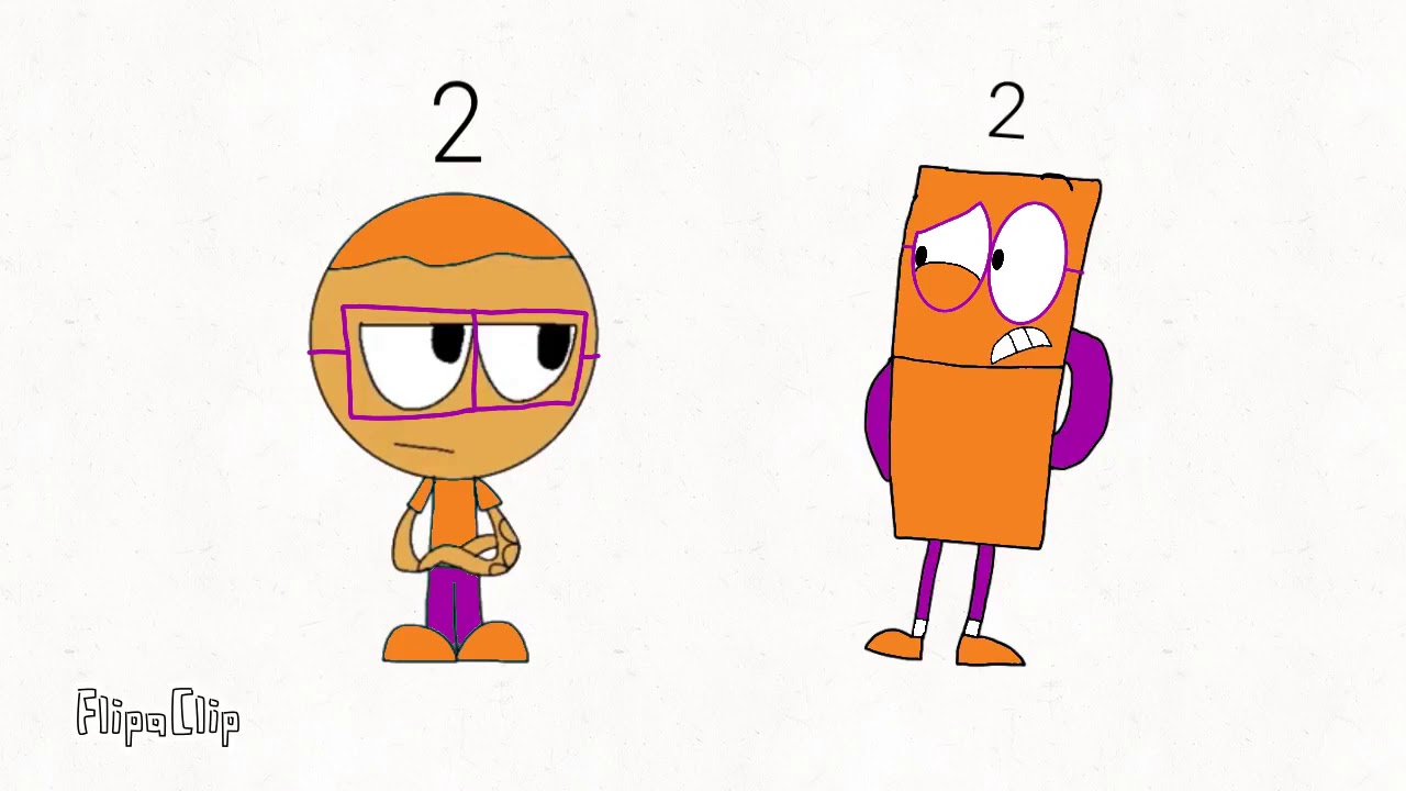 Numberblock 2 in Humanized Form - YouTube