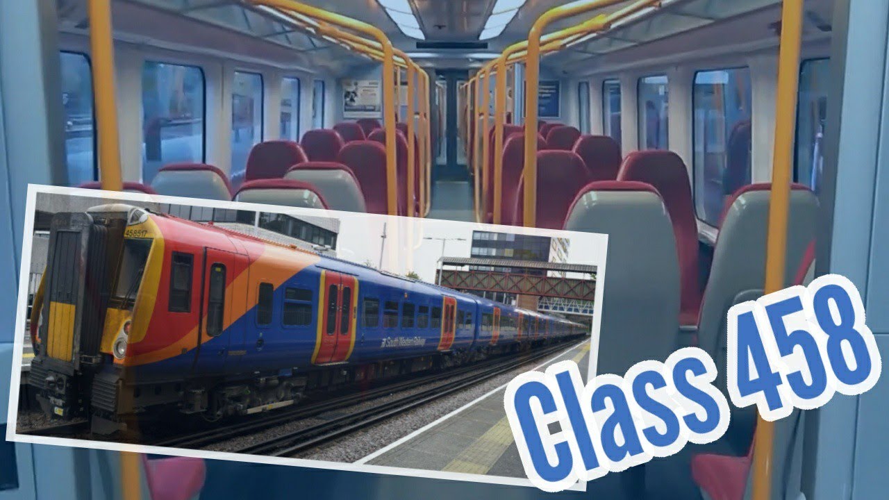 South Western Railway Class 458 | Full Interior Walkthrough | 5 ...