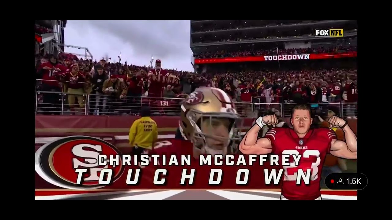 Christian McCaffrey 38 Yard Touchdown Run - YouTube