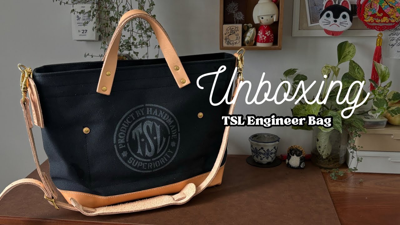 TSL x BK Engineer Bag (First Impressions, What fits?) - YouTube