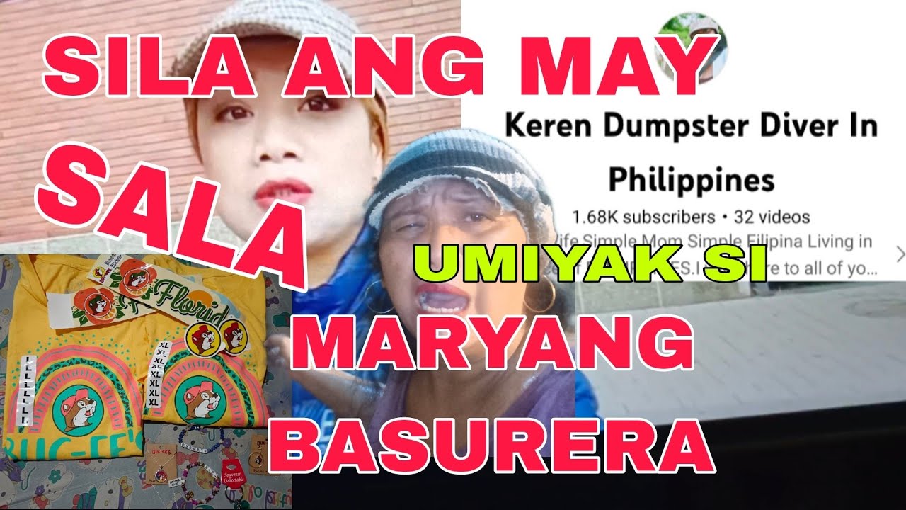 #DUMPSTER DIVING UNBOXING+MARYANG BASURERA KINILALA BAGONG PINAY ...