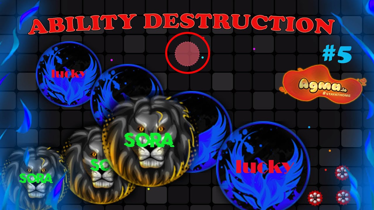 AGMA.IO ABILITY DESTRUCTION #5 [ Epic GamePlay...!? ] - YouTube
