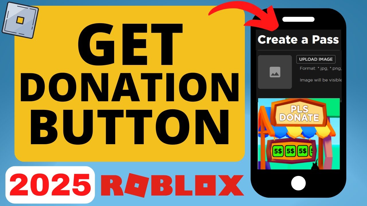 How to Get Donation Button in Pls Donate on Roblox Mobile - iPhone ...