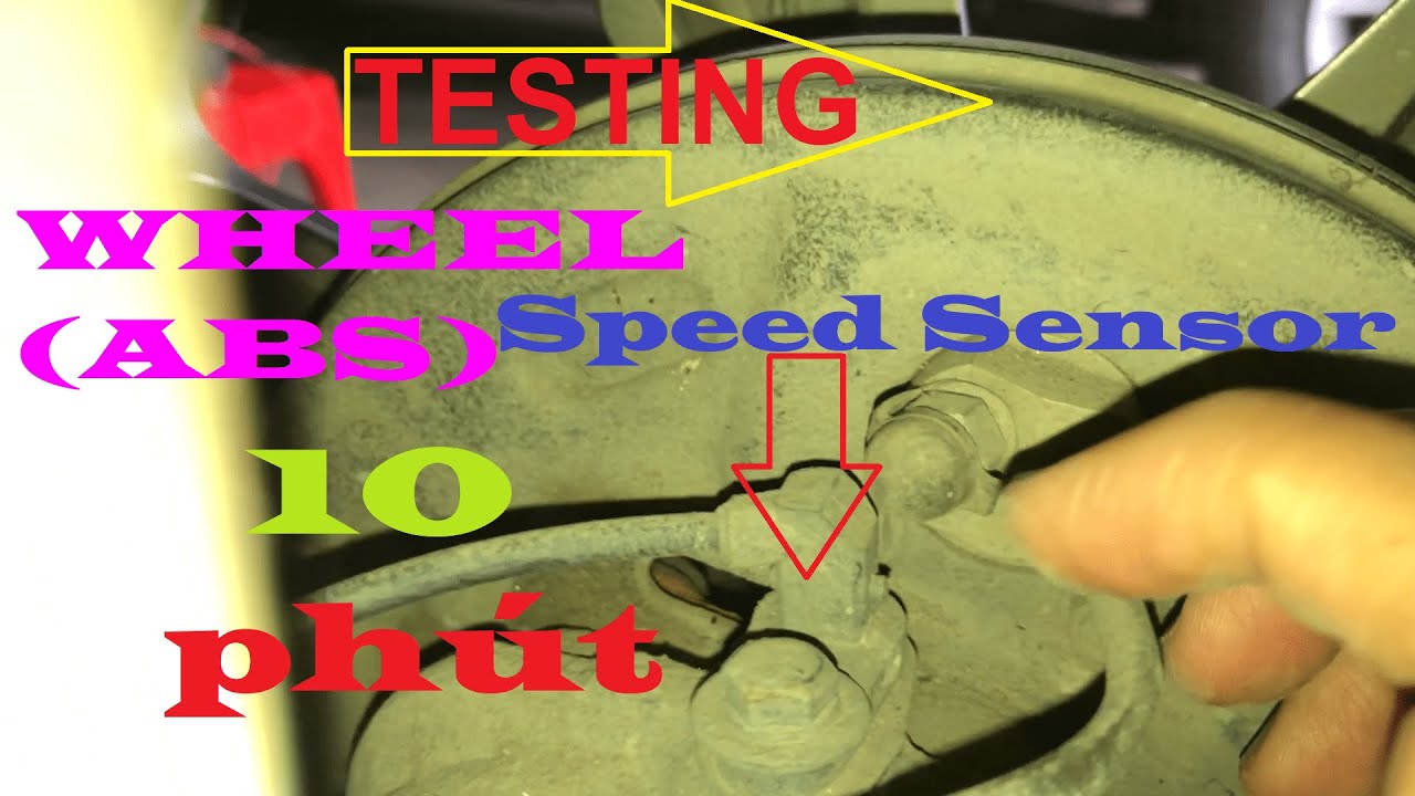 10 minutes Testing ABS KIA MORNING/Wheel Speed Sensor on your car - YouTube
