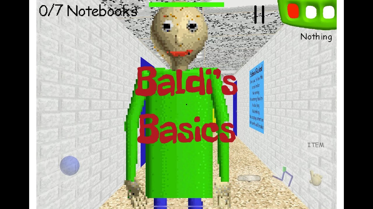 Baldi’s Basics Gameplay #2 LONGEST VIDEO - YouTube