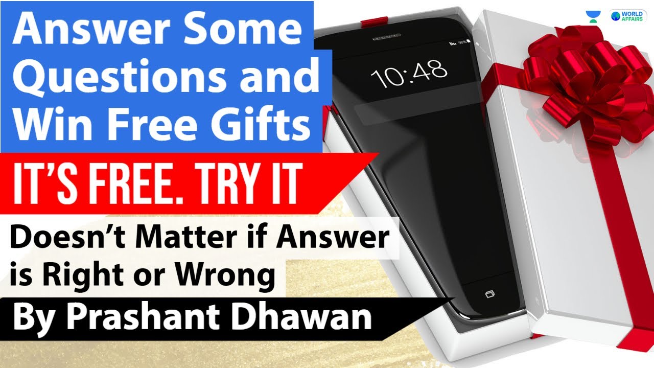 It's Free Try it | Answer some Questions and win Free Prizes - YouTube