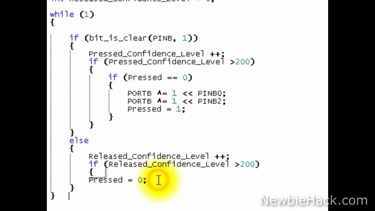 14. Arduino for Production! AVR Atmega32 - Button Debouncing through ...
