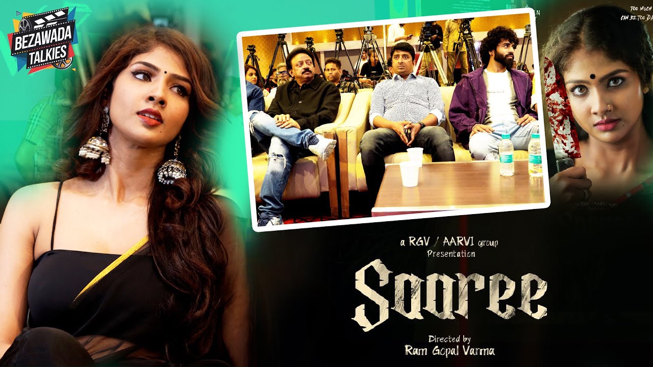"Unveiling the Magic of RGV's Saree: Aaradhya Devi Shines in This Epic ...