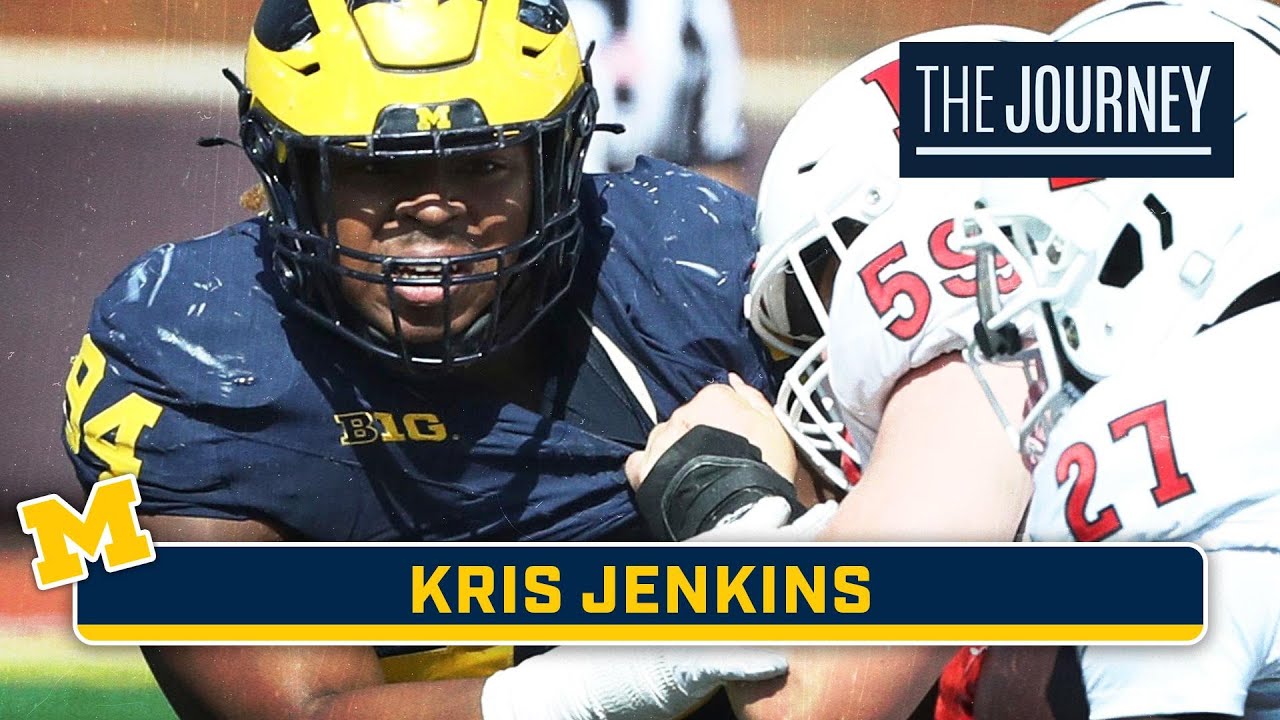 Spotlighting Kris Jenkins | Michigan Football | The Journey - YouTube