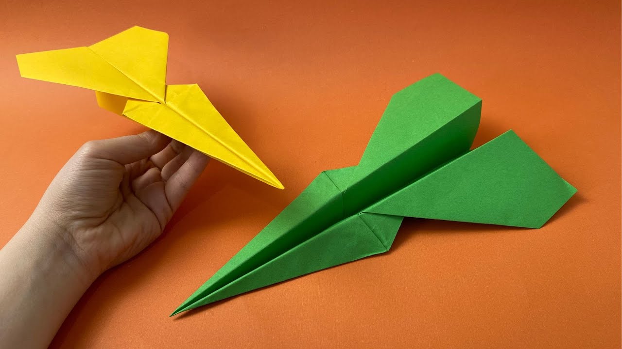 How to Make a Paper Plane | Do it yourself paper planes (Simple) ️ ...