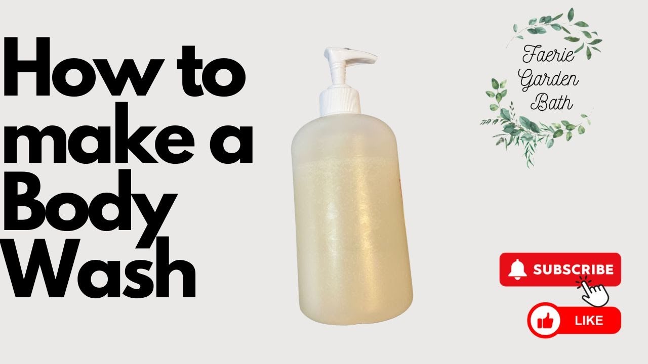 How to make a Body Wash - YouTube