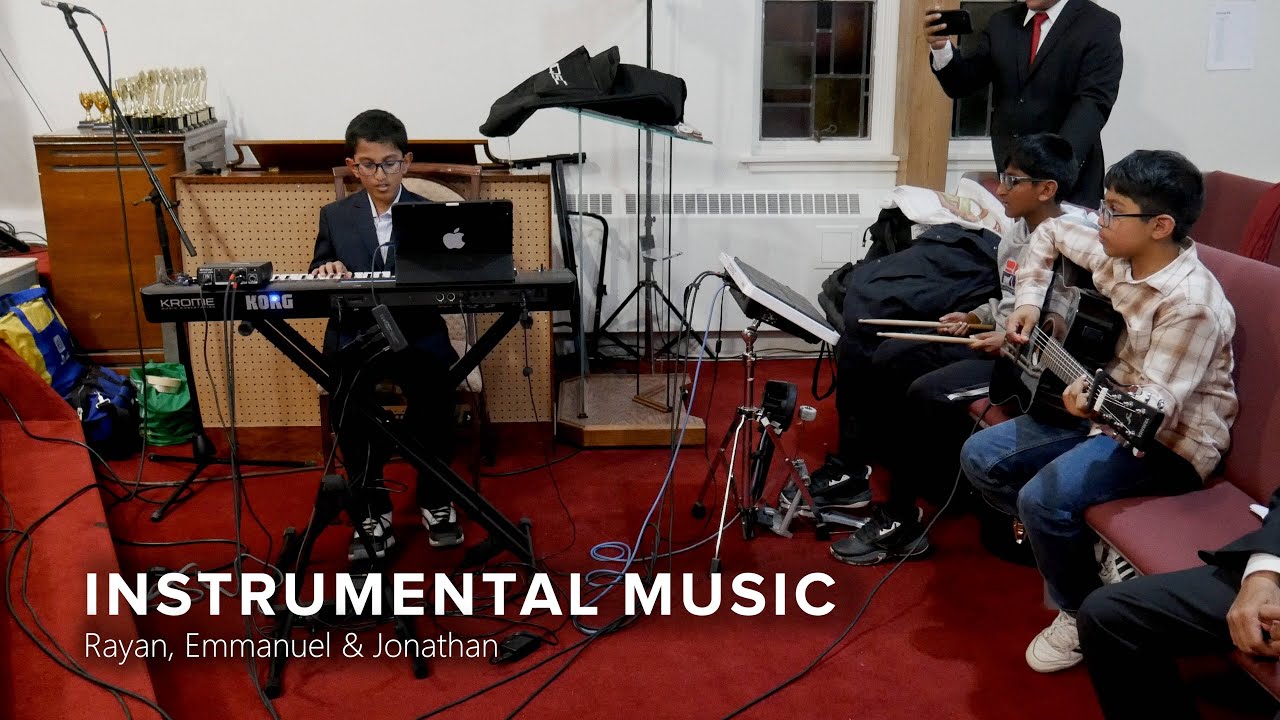 Instrumental Music - Rayan, Emmanuel & Jonathan - Sunday School ...