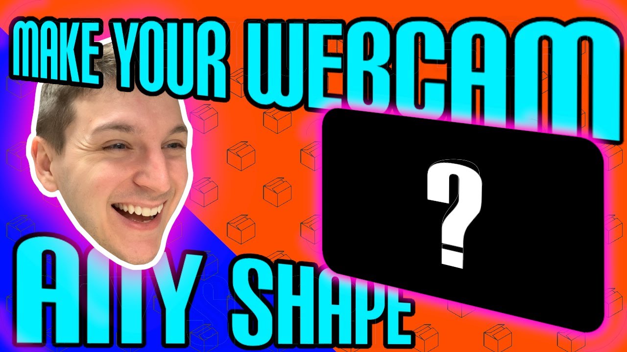 OBS Custom Webcam Shape // Stream Tutorial - YouTube