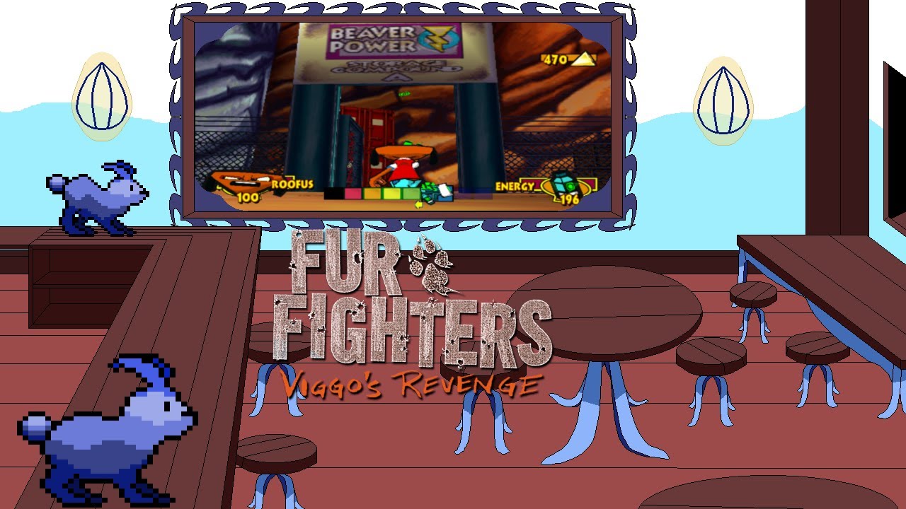 The first boss fight to save someone - Fur Fighters: Viggo's Revenge ...