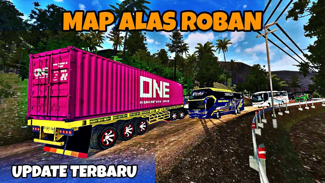 RILIS TERBARU GRATIS ‼️ MAP ALAS ROBAN BUSSID 2023 ‼️ PAKAI TRIK INI ...