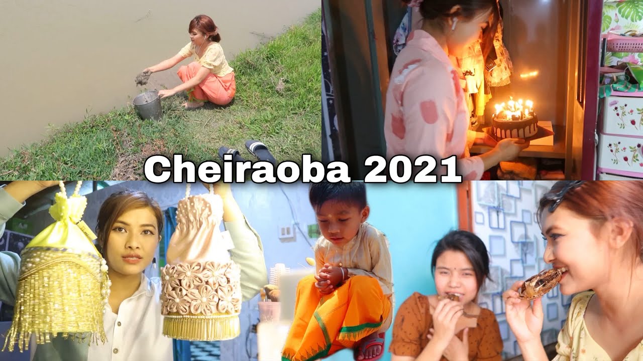 Cheiraoba 2021 + surprising my sister for her Bday 🎂 - YouTube