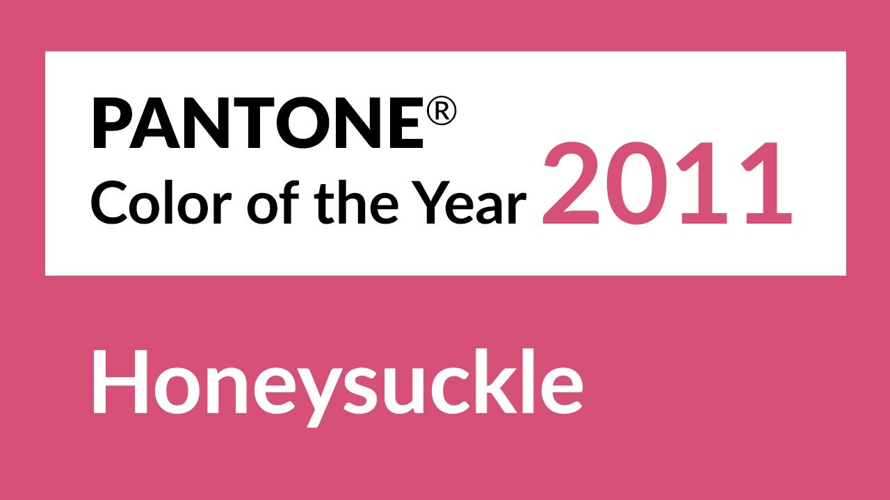 Pantone Color of the Year 2011: Honeysuckle 18-2120 (1 hour, Background ...