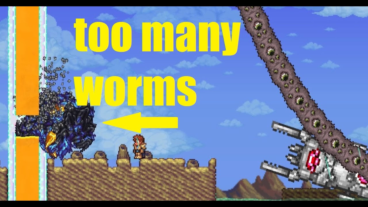 Terraria Worm Spawn Failure - YouTube