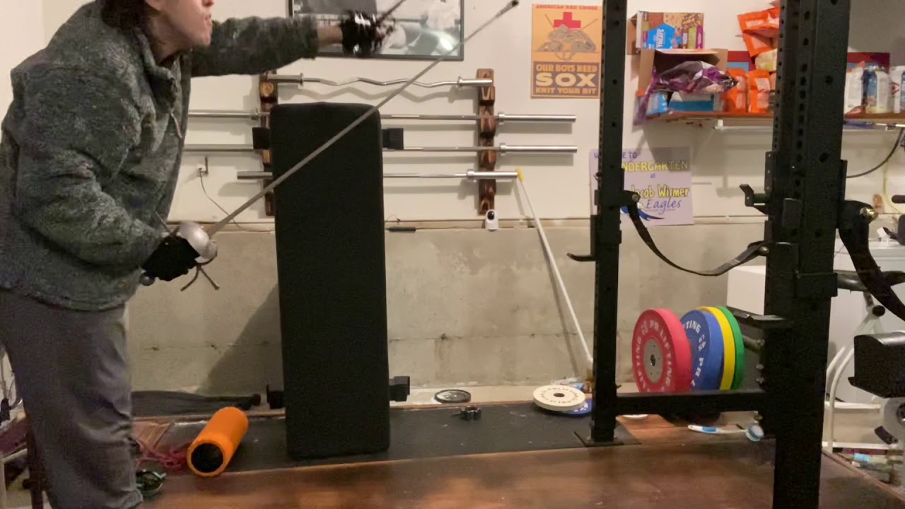 Swetnam rapier and dagger drill - YouTube