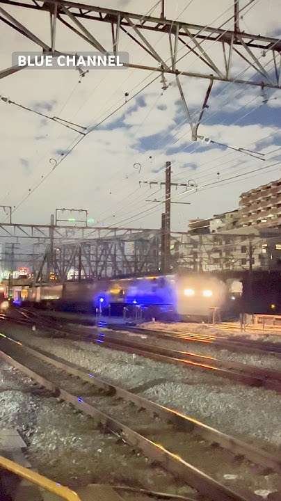 (貨物列車) 2025/01/18 1084レ EF210-154 + コキ23B (+15分) (大阪タ〜仙台タ) #Shorts - YouTube