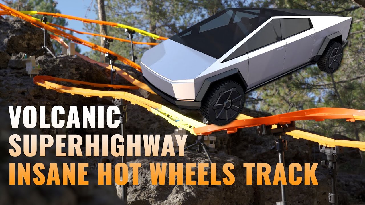 Volcanic Superhighway - Insane Hot Wheels Track! - YouTube