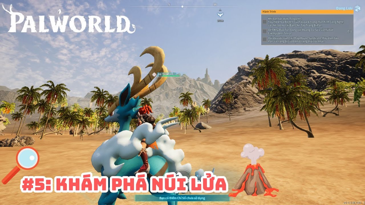 PALWORLD #5: KHÁM PHÁ HANG NÚI LỬA!!!! - YouTube