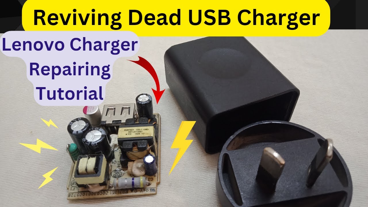 Revive Your Dead Lenovo Charger: A Step-by-Step Repair Tutorial | #diy ...
