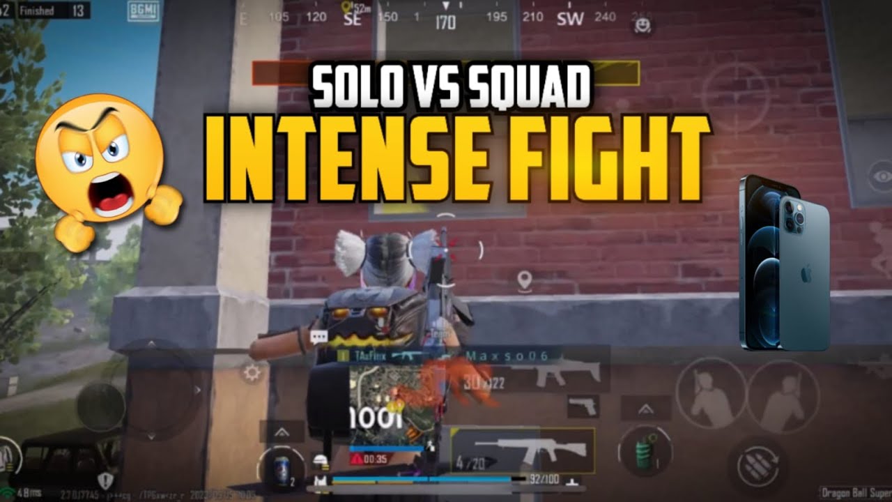 Intense fight !! Solo gameplay 😍 | #battlegroundsmobileindia #iosgames ...