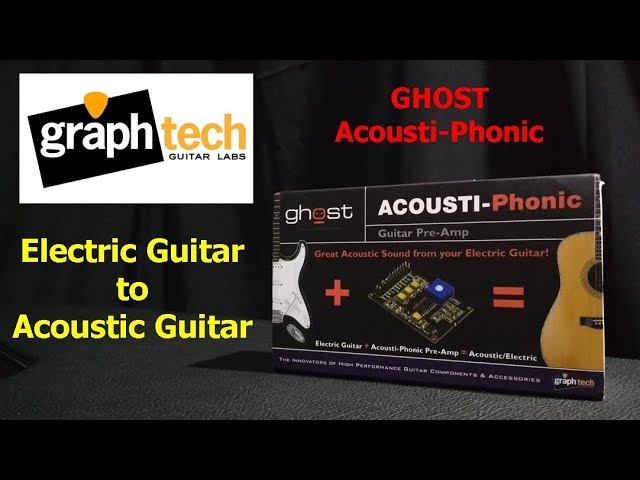 Graph Tech Graphtech Ghost Acoustiphonic Preamp Kit For Guitar Basic