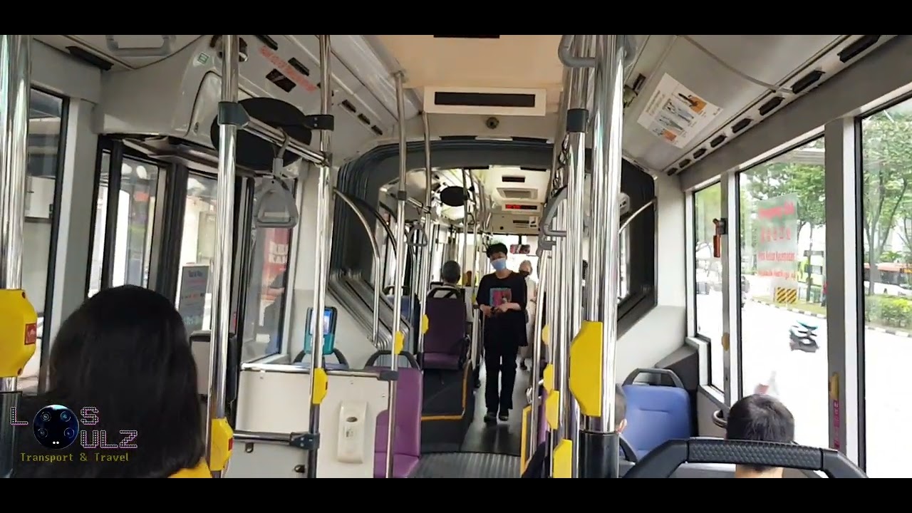 MAN NG363F A24 Demonstrator, SMB388S onboard SMRT Service 190 - YouTube
