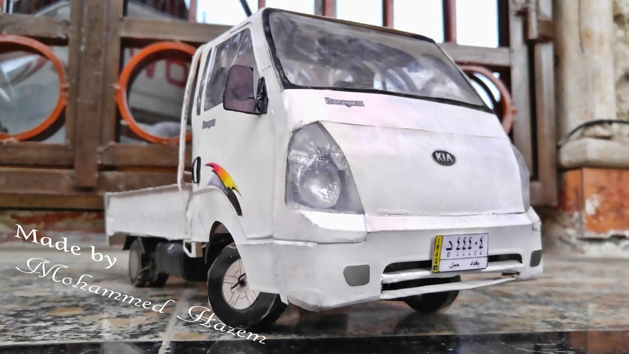 Papercraft of 2012 Kia Bongo III - YouTube
