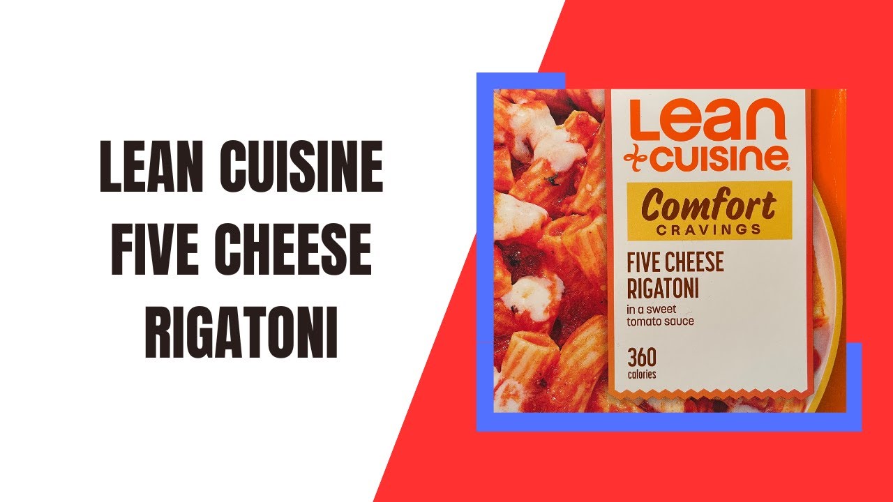 First Time Trying Lean Cuisine Five Cheese Rigatoni - YouTube