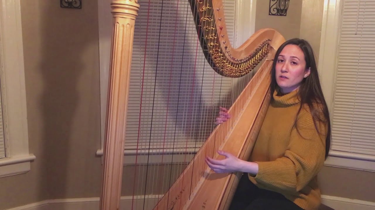 Sara Magill, harp Tutorial - YouTube