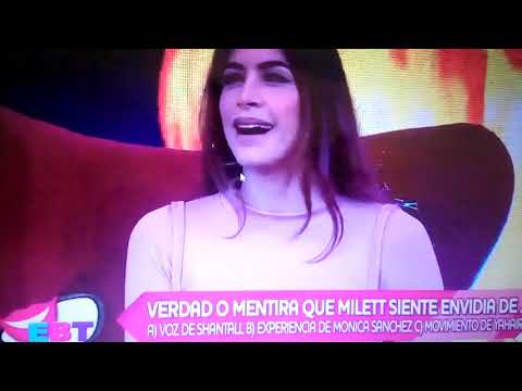 MILETT  ENVIDIA A YAHAIRA PLASENCIA POR EL BAILE DEL TOTO