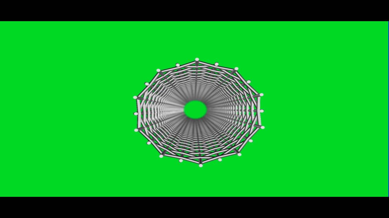 FREE HD Green Screen WIRE TUNNEL - YouTube