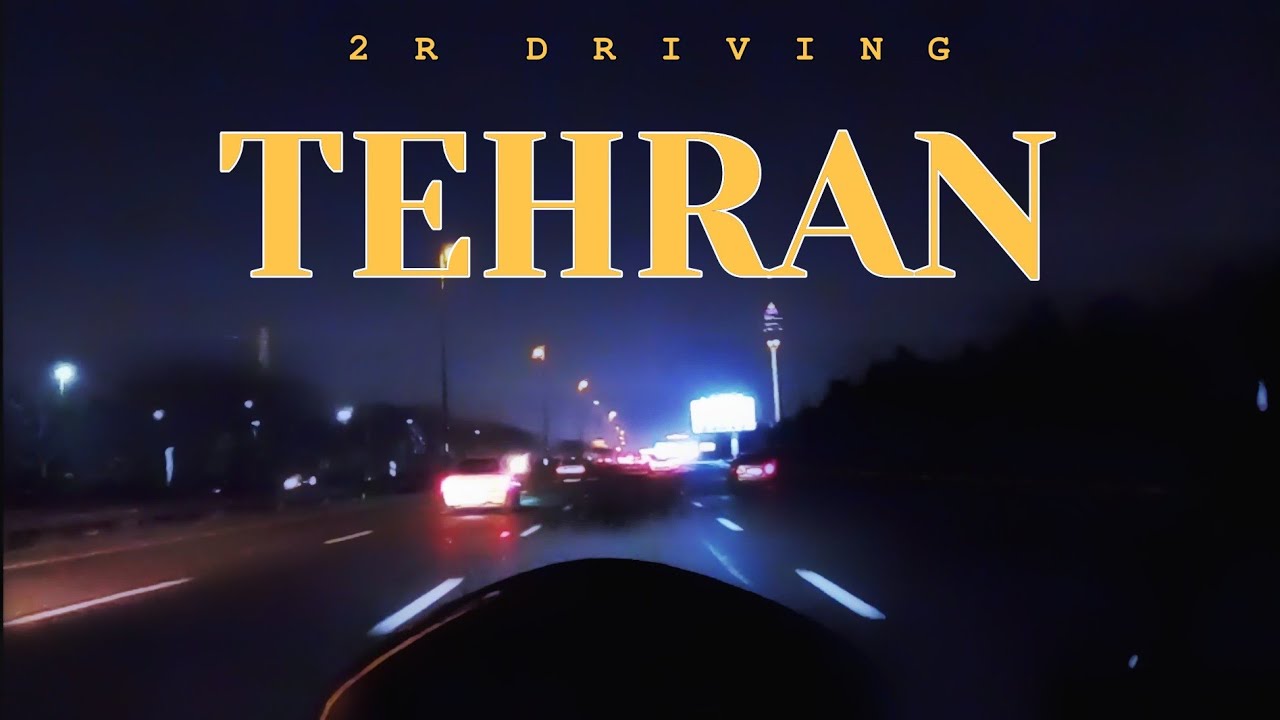 DRIVING TOUR IN TEHRAN - DRIVE IN CAPITAL OF IRAN JAN 2024 🏍️ - YouTube
