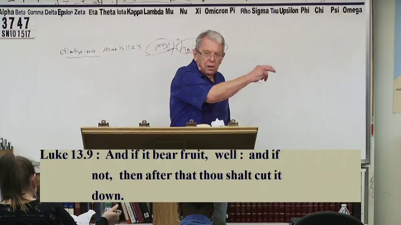 #3747 How To Study Word Definitions- Doubt/Stagger- Diakrino- Calling ...