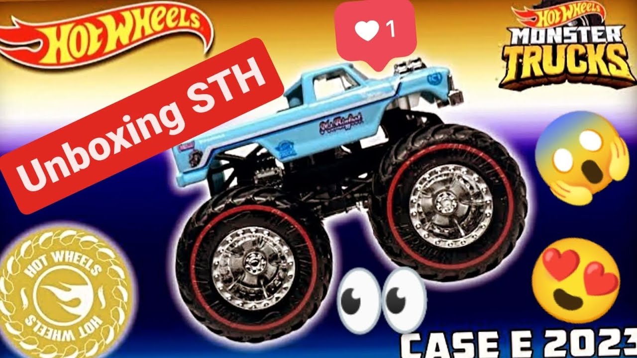 Unboxing STH 😮 Monster Truck Ms. Bigfoot Super Treasure Hunt😱 Hot ...