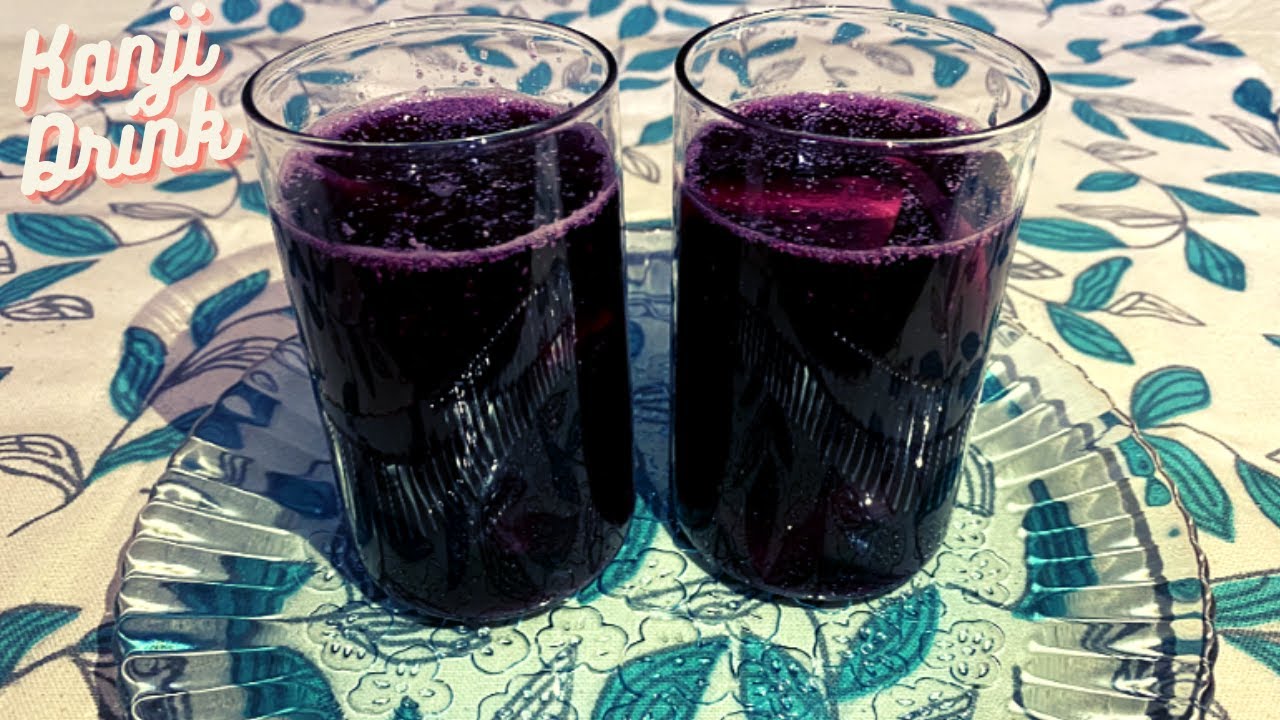 Kanji | Black Carrot (Kali Gajar) Drink Recipe - YouTube