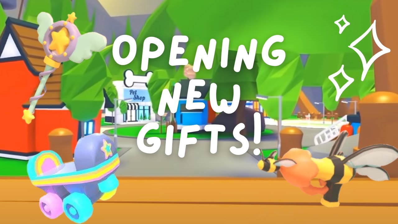 I got a *LEGENDARY!* in the new gift and pet wear update! - Adopt me ...