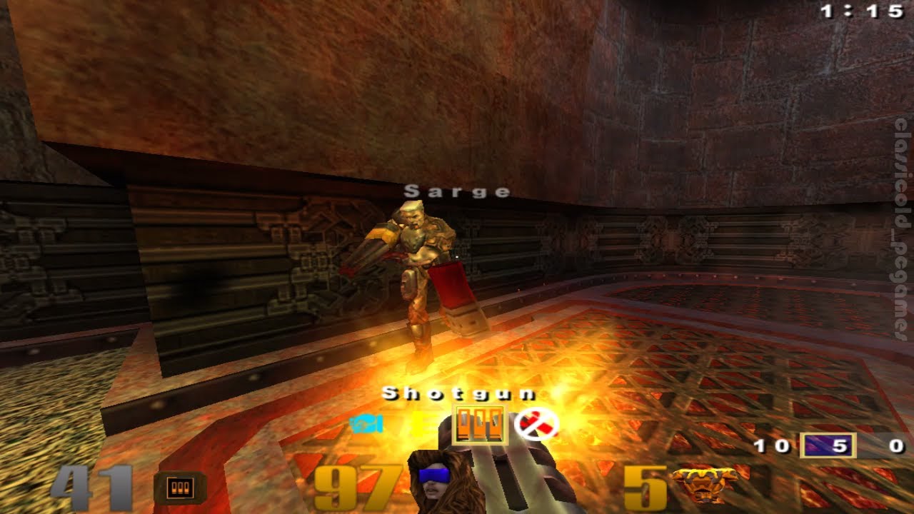 Quake III Arena : Tier 1 - Q3TOURNEY1 [Sarge] . - YouTube