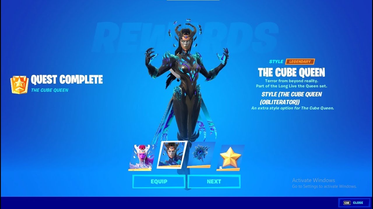Fortnite Complete 'Cube Queen' Quests Guide - YouTube