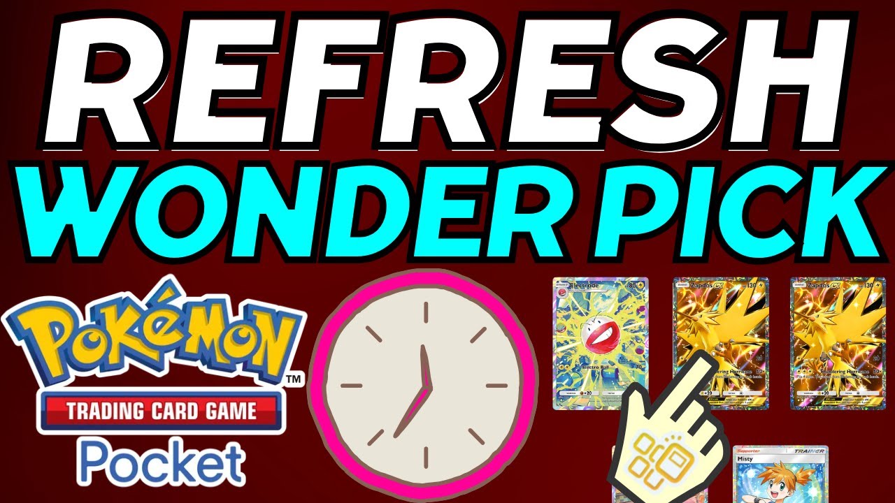 Wonder Pick Refresh Mechanic Explained #pokemontcgpocket #godpack - YouTube
