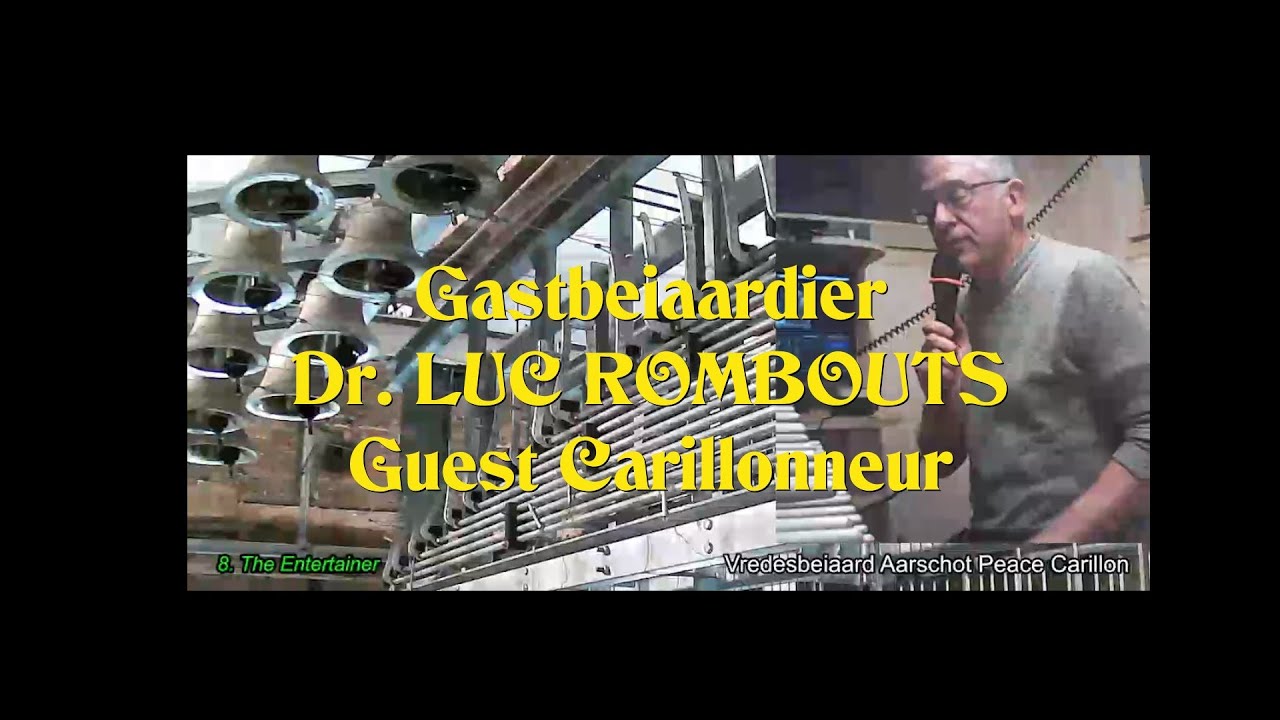 Luc Rombouts op de Vredesbeiaard van Aarschot met LIVE publiek - YouTube