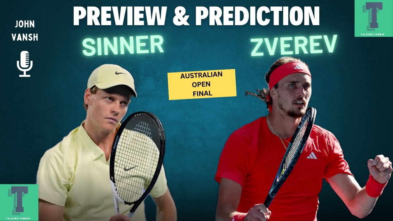 Jannik Sinner vs Alexander Zverev | Australian Open 2025 | Men's final ...