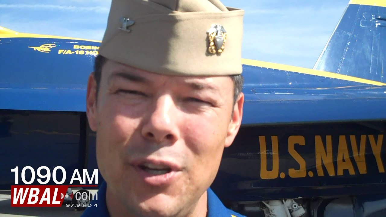 Capt. Greg McWherter, Blue Angels Commander - YouTube